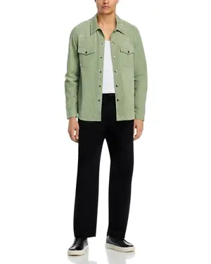 Paul Smith Slim Fit Leather Shirt