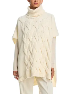 Herno Braided Wool Blend Short Sleeve Sweater