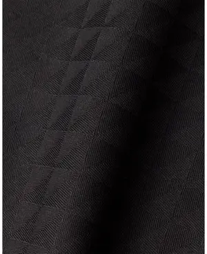 Prada Wool And Silk Scarf - Black