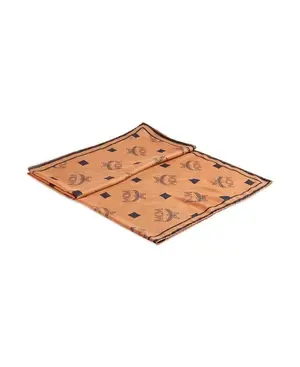 Mcm Monogram Print Bandana Scarf