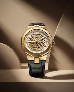 Bulova Automatic Prestige Leather Strap Watch, 42mm