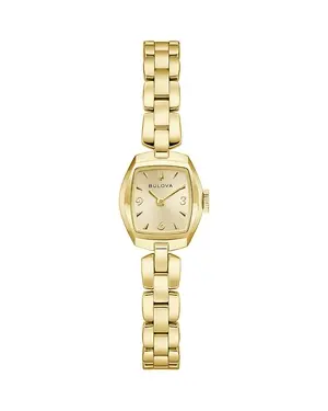 Bulova Goddess Of Time Jackie Bracelet Watch, 18mm X 18mm - Gold