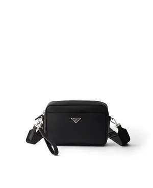Prada Saffiano Leather Shoulder Bag - Black