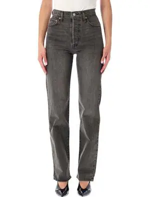 LEVI'S High-waist Straight-leg Jeans