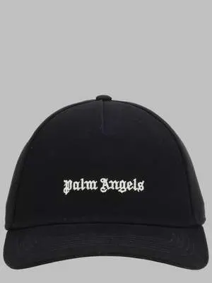Palm Angels Logo Baseball Cap - Black