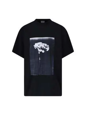 Balenciaga Stretch Cotton Jersey T-shirt