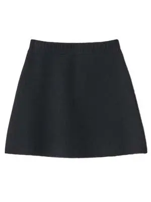 LISA YANG Cashmere Mini Skirt - Nero