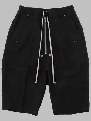 Rick Owens Drawstring Cargo Shorts