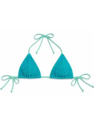 Bond Eye Eco-friendly Halterneck Mini Top With Triangle Cups