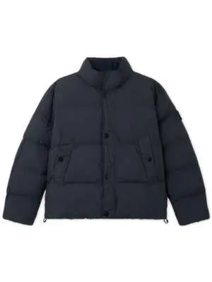 Stone Island Padded Stand Collar Jacket - Blu