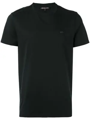 Michael Kors Logo Print Short Sleeve T-shirt For - Black