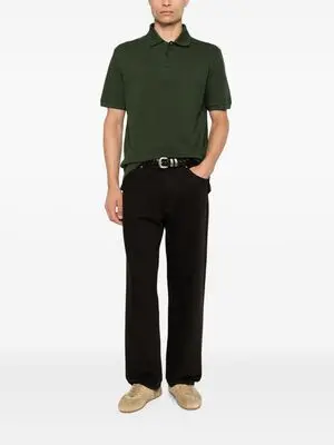 Etro Logo Cotton Polo Shirt - Multicolor