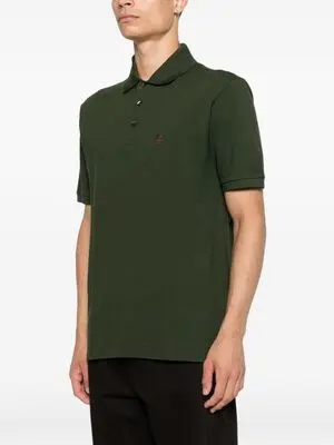 Etro Logo Cotton Polo Shirt - Multicolor