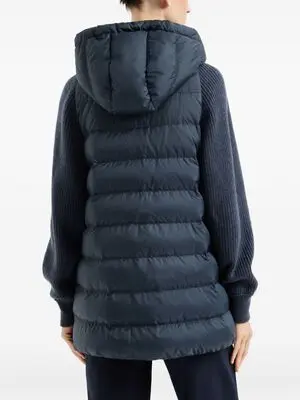 Brunello Cucinelli Nylon Midi Down Jacket