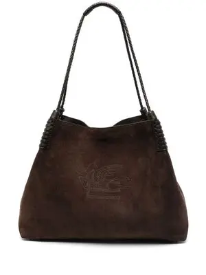 Etro Large Leather Tote Bag - Multicolor