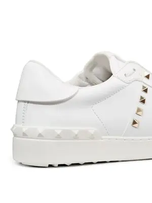 Valentino Garavani Rockstud Untitled Leather Sneakers - Multicolor