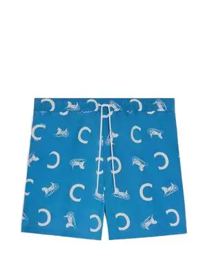 Celine Allover Logo Swimsuit - Multicolor