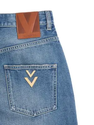 Valentino Garavani Cotton Denim Jeans