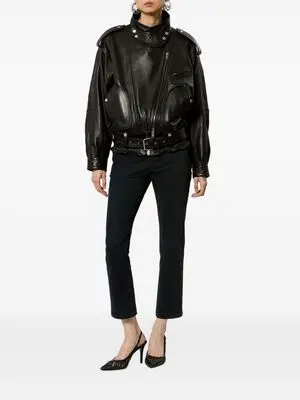 Isabel Marant Étoile Farza Leather Jacket - Multicolor