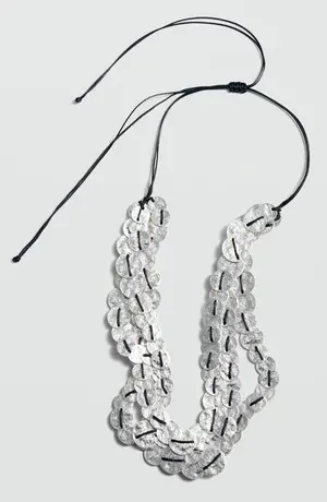 Mango Drawstring Frontal Necklace