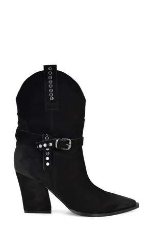 Nine West Weslie Western Boot - Black