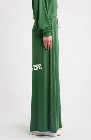 BOYS LIE Match Point 94 Crepe Wide Leg Pants