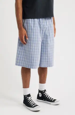 ELWOOD Pattern Boxer Shorts - Plaid