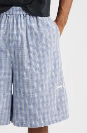 ELWOOD Pattern Boxer Shorts - Plaid