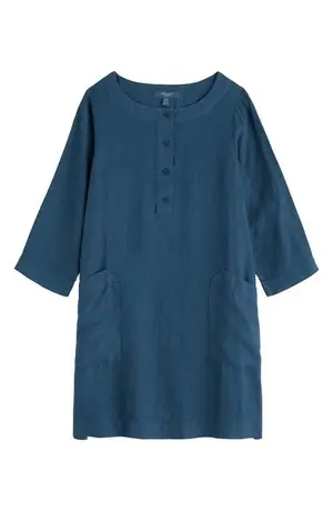 SEASALT CORNWALL Harbour Wall Linen Tunic