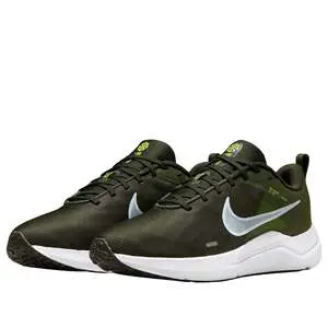 Nike Downshifter 12 Athletic Sneakers - Cargo Khaki/sequoia/yellow