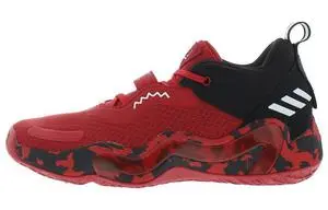 Adidas D.o.n. Issue #3 'team Power Red Camo' Sneakers - Red/black/white