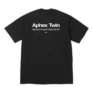 Supreme X Aphex Twin Ambient Works T-shirt - Black