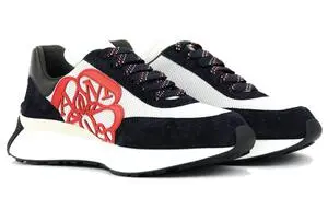 Alexander McQueen Sprint Runner 'black White Red
