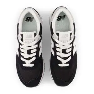 NEW BALANCE 574+ Platform Sneakers - Blackwhite