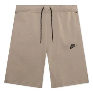 Nike Tech Fleece Washed Shorts - Taupe Haze/black