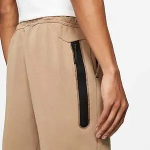 Nike Tech Fleece Washed Shorts - Taupe Haze/black