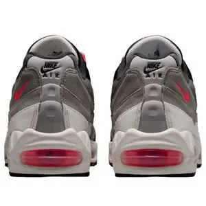 Nike Max 95 Big Bubble "reverse Solar Red" Sneakers - Anthracite/light Graphite/light Charcoal