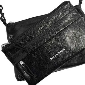 Balenciaga Explorer Double Pouch Messenger Bag