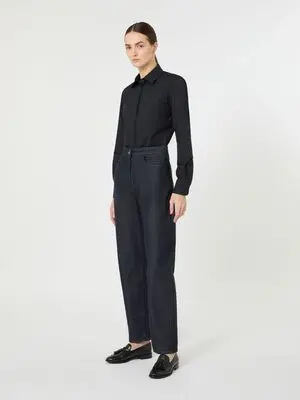 Max Mara Cotton Poplin Shirt