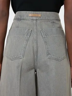 Max Mara Denim Wide-leg Trousers