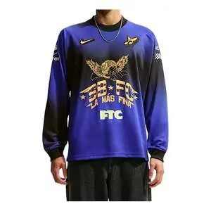 Nike Long Sleeve Graphic T-shirt - Dark Concord