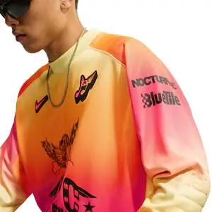 Nike Graphic Print Long Sleeve T-shirt
