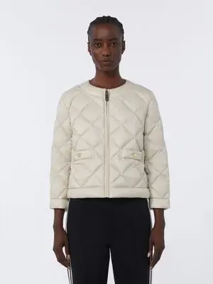 Max Mara Short Water-repellent Canvas Padded Jacket