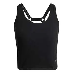 Adidas Parley Run For The Oceans Cropped Tank Top Asia Sizing - Black