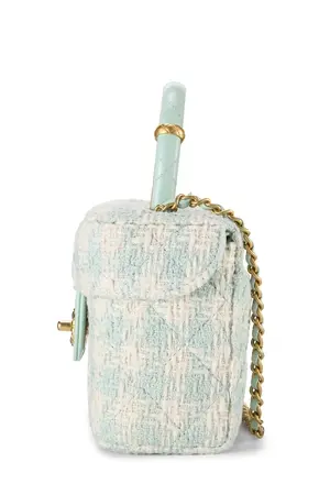 Chanel Quilted Tweed Crush Vanity Case