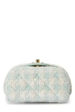 Chanel Quilted Tweed Crush Vanity Case