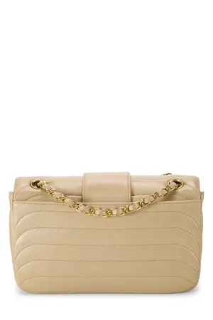 Chanel Quilted Lambskin Double Round Flap Small