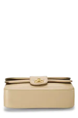 Chanel Quilted Lambskin Double Round Flap Small