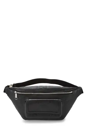 Gucci Ssima Leather Belt Bag - Black