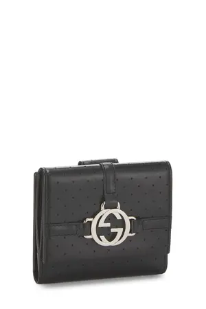 Gucci Perforated Compact Wallet